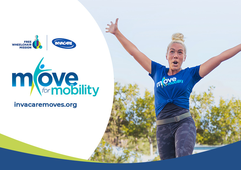 Support our annual global fundraiser Move for Mobility 2025 - Invacare Europe